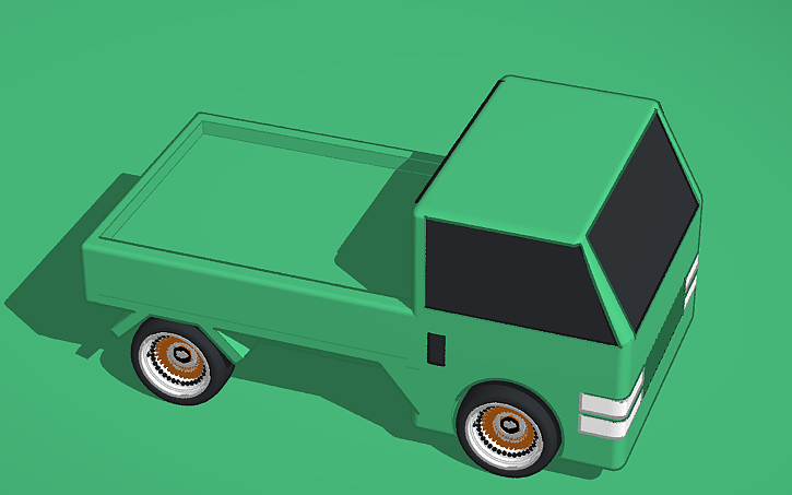 3D design Simple Kei - Tinkercad