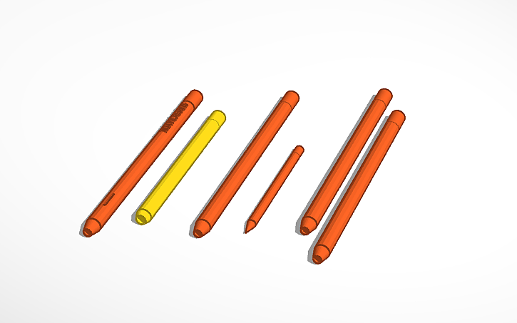 3D design Sara Pencil Demo - Tinkercad