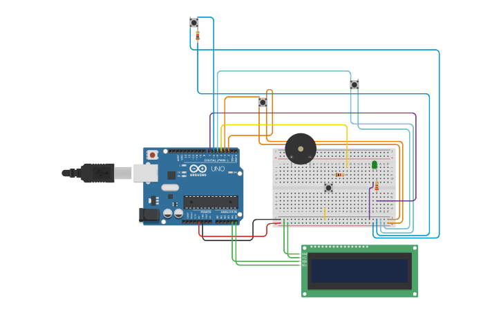 Circuit design medicine box - Tinkercad