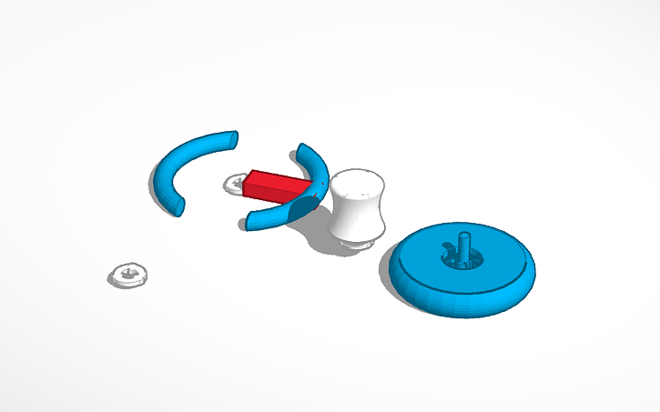 3D design Joystick Controller Example | Tinkercad