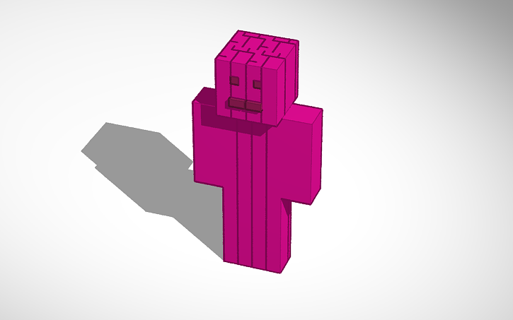 3D design Pink - Tinkercad