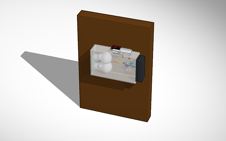 3D design Modified LightBox Prototype - Tinkercad