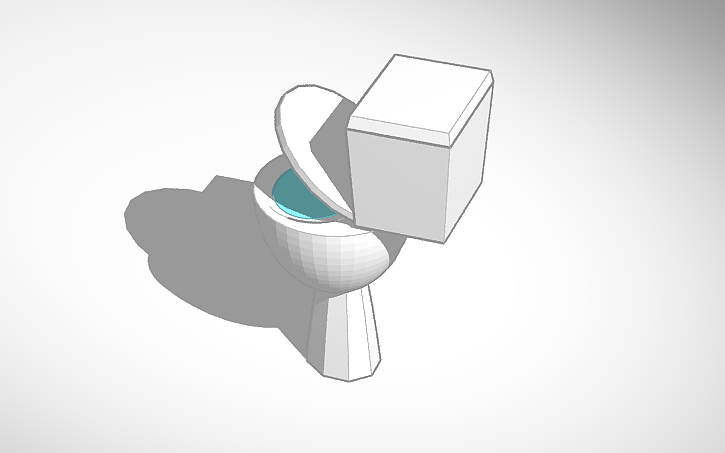 3D design Toilet | Tinkercad