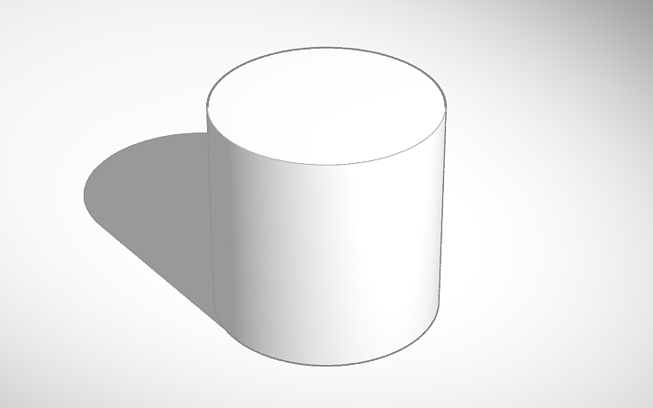3D design Smooth Cylinder - Tinkercad