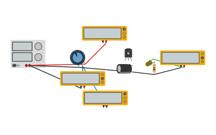 Circuit design AMT103 Project 14 Transistor Dimming BRCC master - Tinkercad