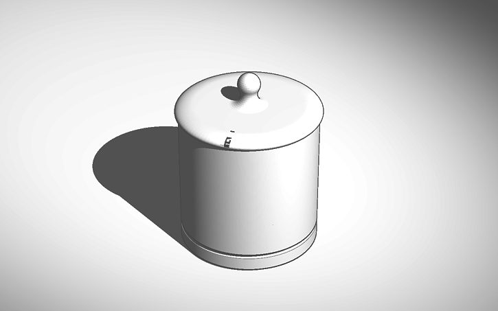 3D design Ice Bucket - Tinkercad