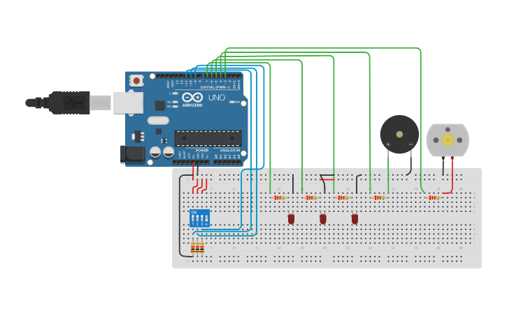 Circuit design Actividad 1 - punto1 - Tinkercad