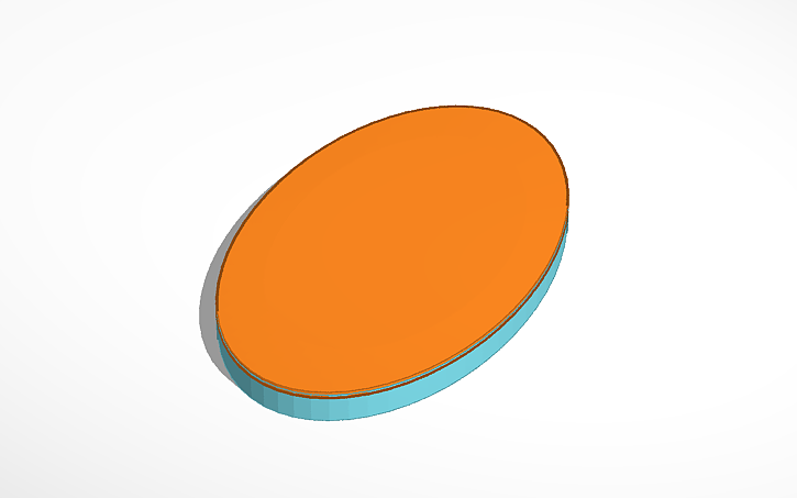 3D design Oval Box Top - Tinkercad