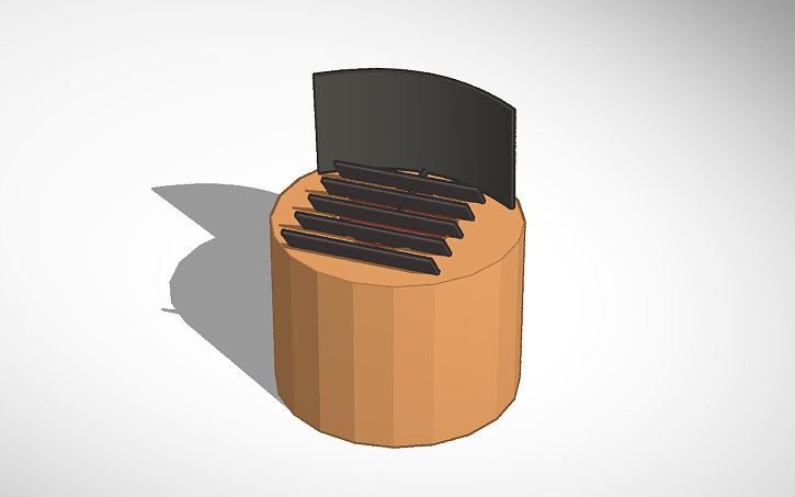 3D design Solar Powered Heater😁 - Tinkercad