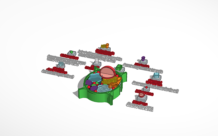 3D design Plant Cell - Tinkercad