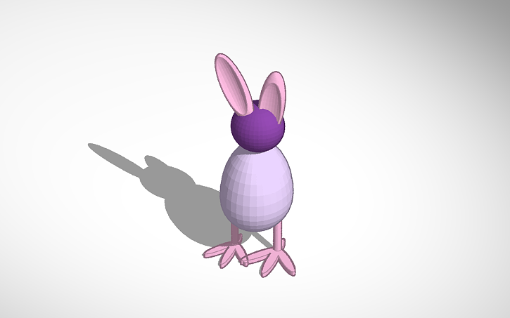 3D design 3D BUNNY | Tinkercad