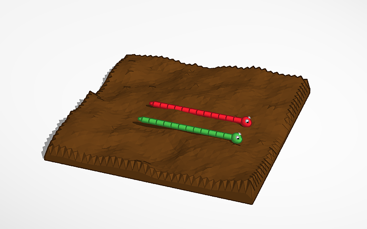 3D design Dizzy Snake - Tinkercad