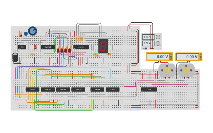 Circuit design PROYECTO | Tinkercad