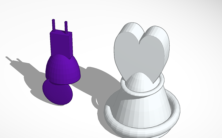 3D design wedding dress - Tinkercad