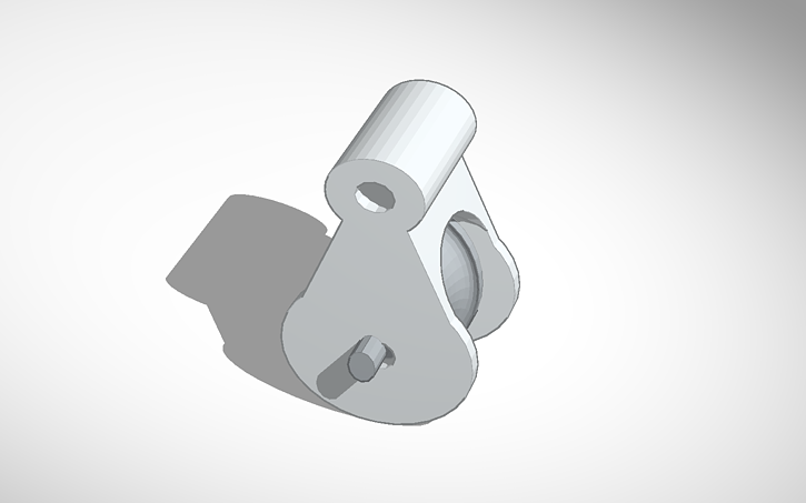 3D design Copy of rope pully - Tinkercad