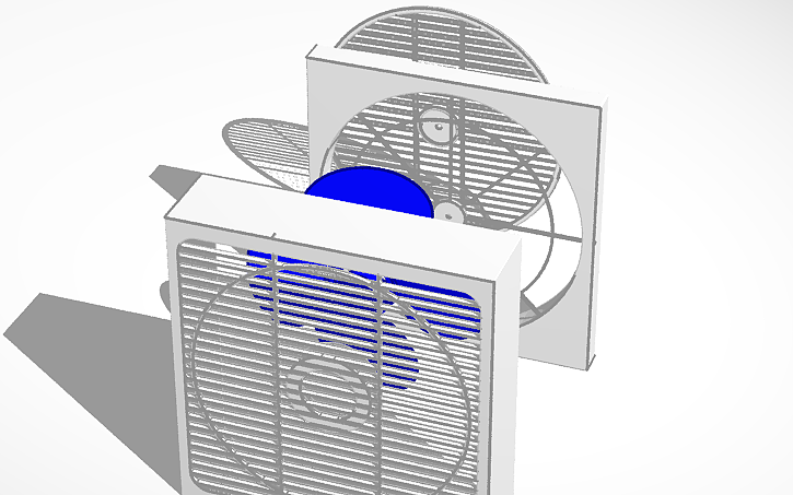 3D design THE BEST AIR CIRCULATOR - Tinkercad