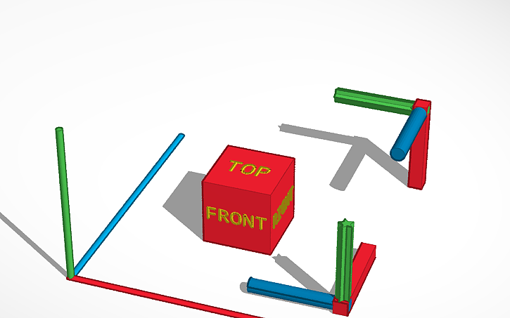 3D design Rotation Practice - 3 - Tinkercad