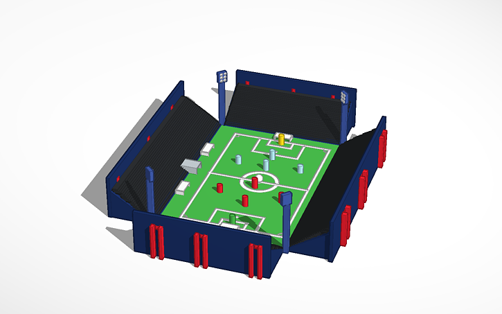 3D design soccer - Tinkercad