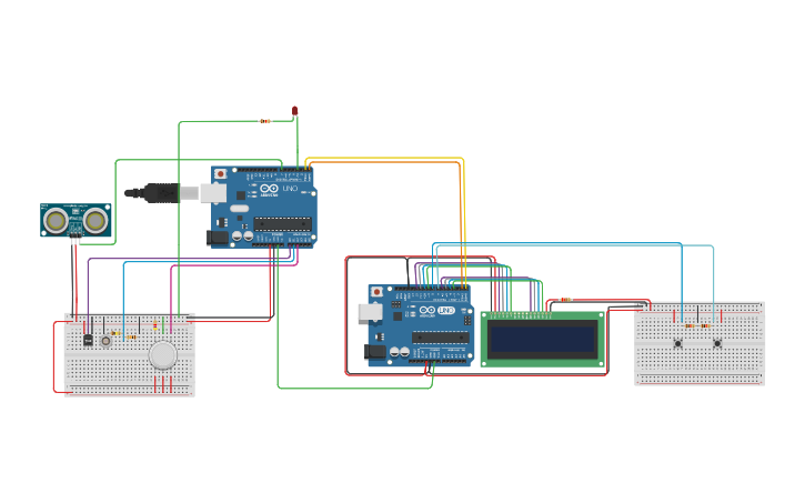 Circuit design PROJET ARDUINO | Tinkercad