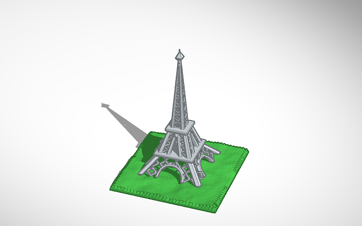 3D design Monumento TIC - Tinkercad