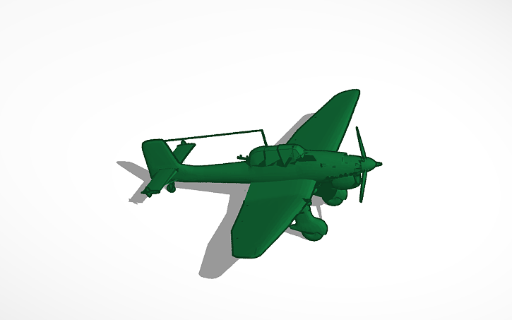 3D design Stuka - Tinkercad