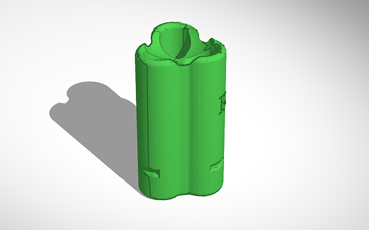 3D design nerf shell - Tinkercad