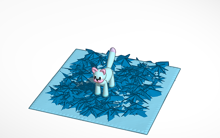 3D design Water cat - Tinkercad