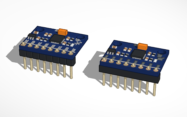 3d Design Mpu6050 Accelerometer Tinkercad