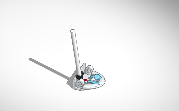 3D design Putter - Tinkercad