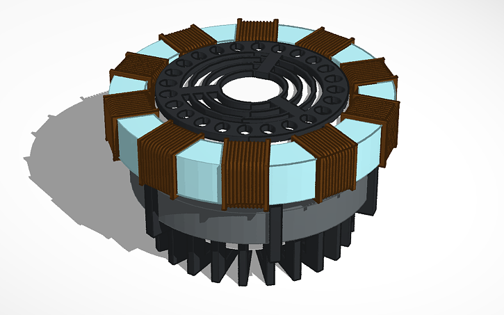 3D design ARC REACTOR - Tinkercad