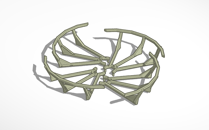 3D design propeller guard for syma drones - Tinkercad
