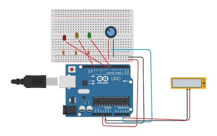 Circuit design Adruino Assignment | Tinkercad