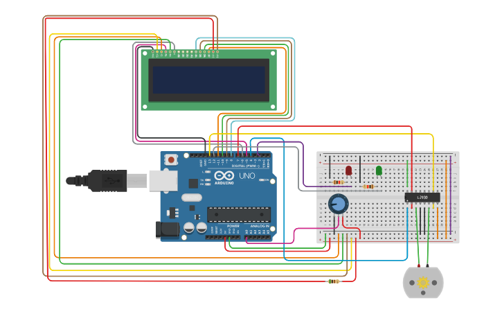 Circuit design interface project - Tinkercad