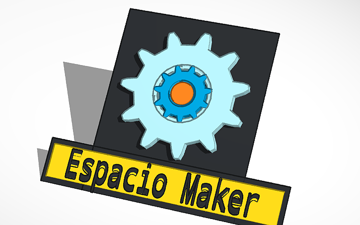 3D design Espacio Maker - Tinkercad