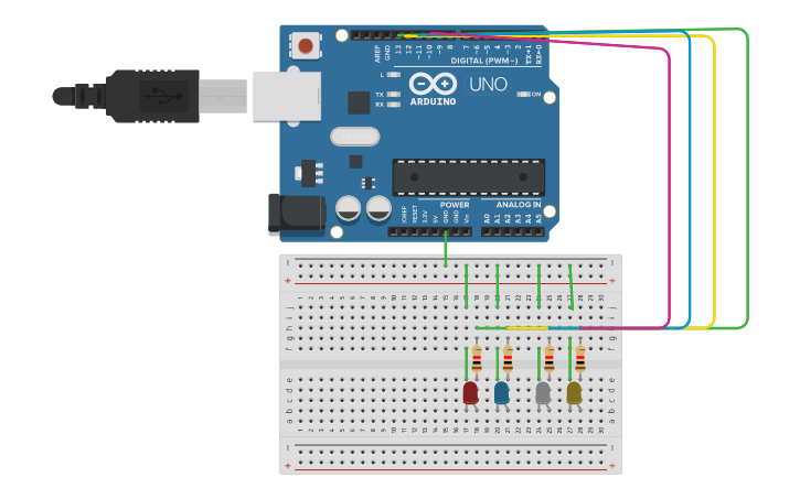 Circuit design PUNTO 5 | Tinkercad