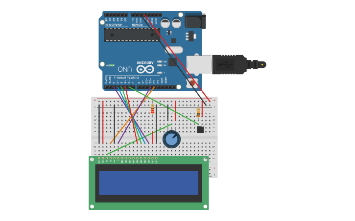 Circuit design practica 5 - Tinkercad