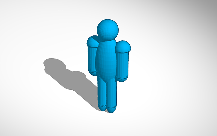 3D design Human - Tinkercad
