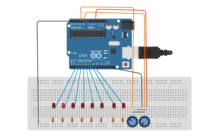 Circuit design LABORATORIO 3 | Tinkercad