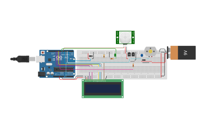 Circuit design Final Skills Exam: Hotel Room | Tinkercad Circuit design Final Skills Exam: Hotel Room | Tinkercad