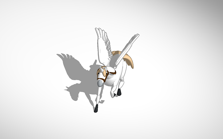 3D design alicorn - Tinkercad