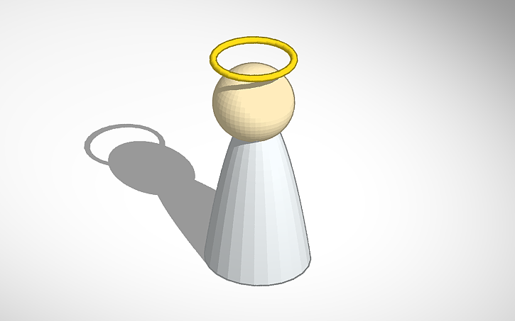 3D design Angel - Tinkercad