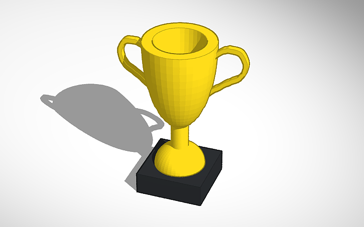 3D design puchar - Tinkercad