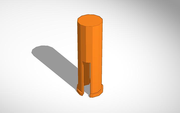 3D design Blank Bump Key Mold - Tinkercad