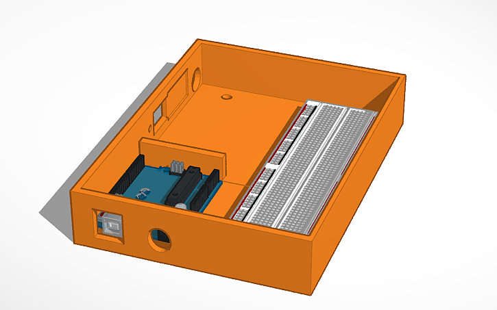 3d Design Arduino Box Vicianova Tinkercad