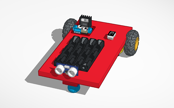 3D design kit car - Tinkercad