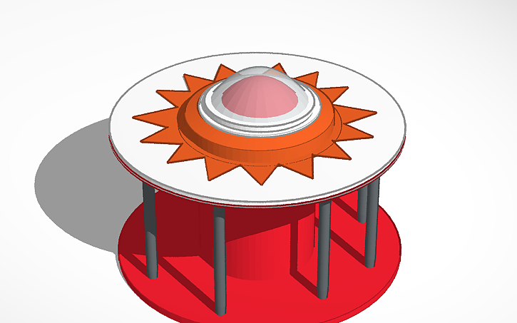 3D design Diseño en 3D-Parte de pinball - Comandini | Tinkercad