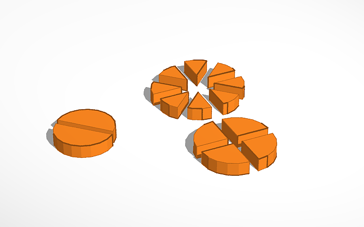 3d Design Fractions Lesson Tinkercad