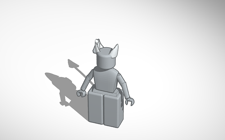3D design Roblox base R6 women | Tinkercad