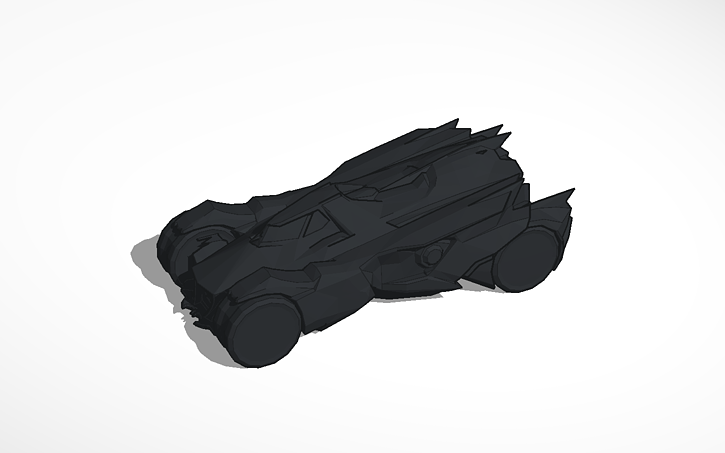3D design Arkham knight Batmobile - Tinkercad