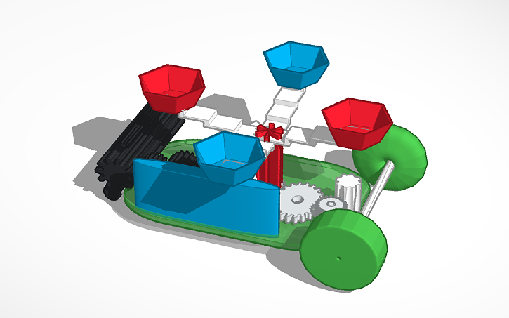3D design snip ride and move ride - Tinkercad